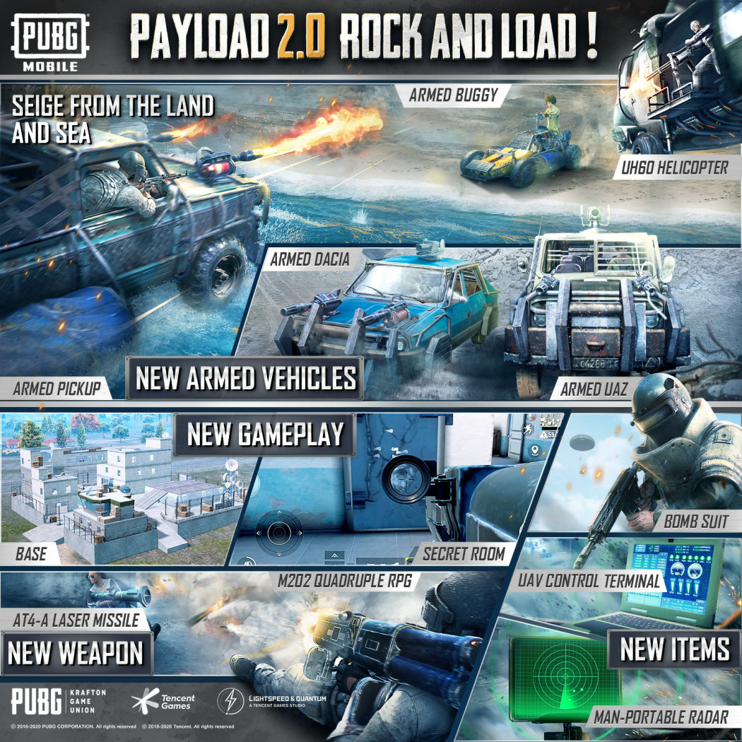 PUBG Mobile Payload Mode 2.0 is Coming with New Improvements ...