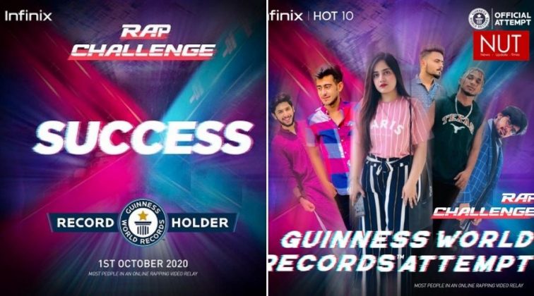Pakistani Artists sets Guinness World Record by participating Infinix’s ...
