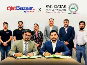 QistBazaar.pk & Pak-Qatar Family Takaful Sign an MoU to provide FREE Accidental Life Takaful ...